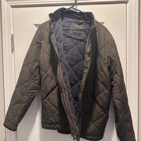 J. Crew | Jackets & Coats | J Crew Sussex Quilted Jacket Evergreen Moss ...